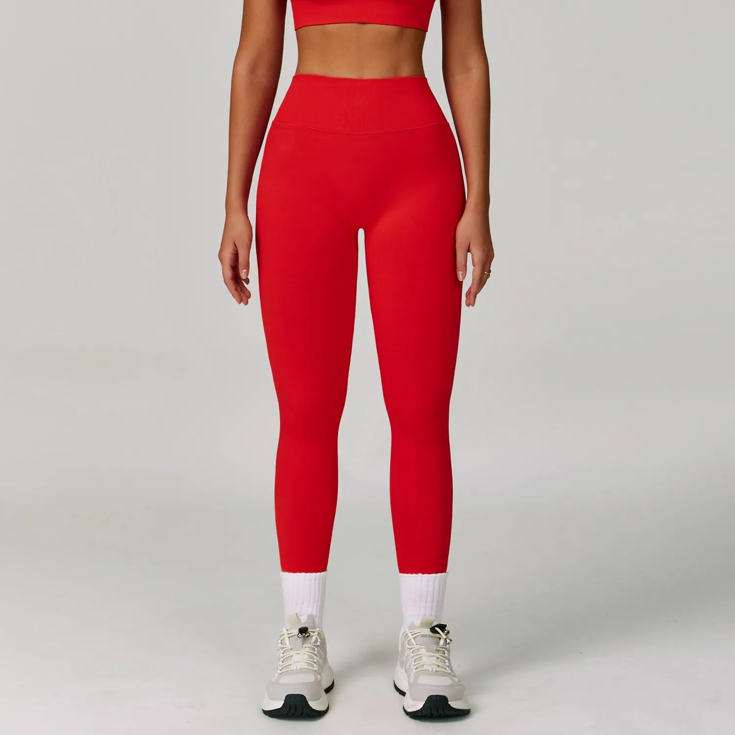 SPARK Seamless V-shaped Tight Slim Fitness Leggings ZC7790 – SPARK GYM WEAR