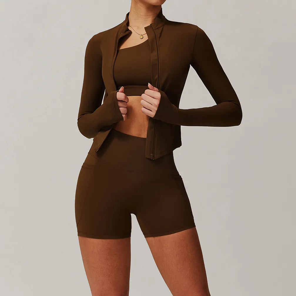 SPARK Zip Up Slim Fit Fitness Jacket ZC8503 – SPARK GYM WEAR