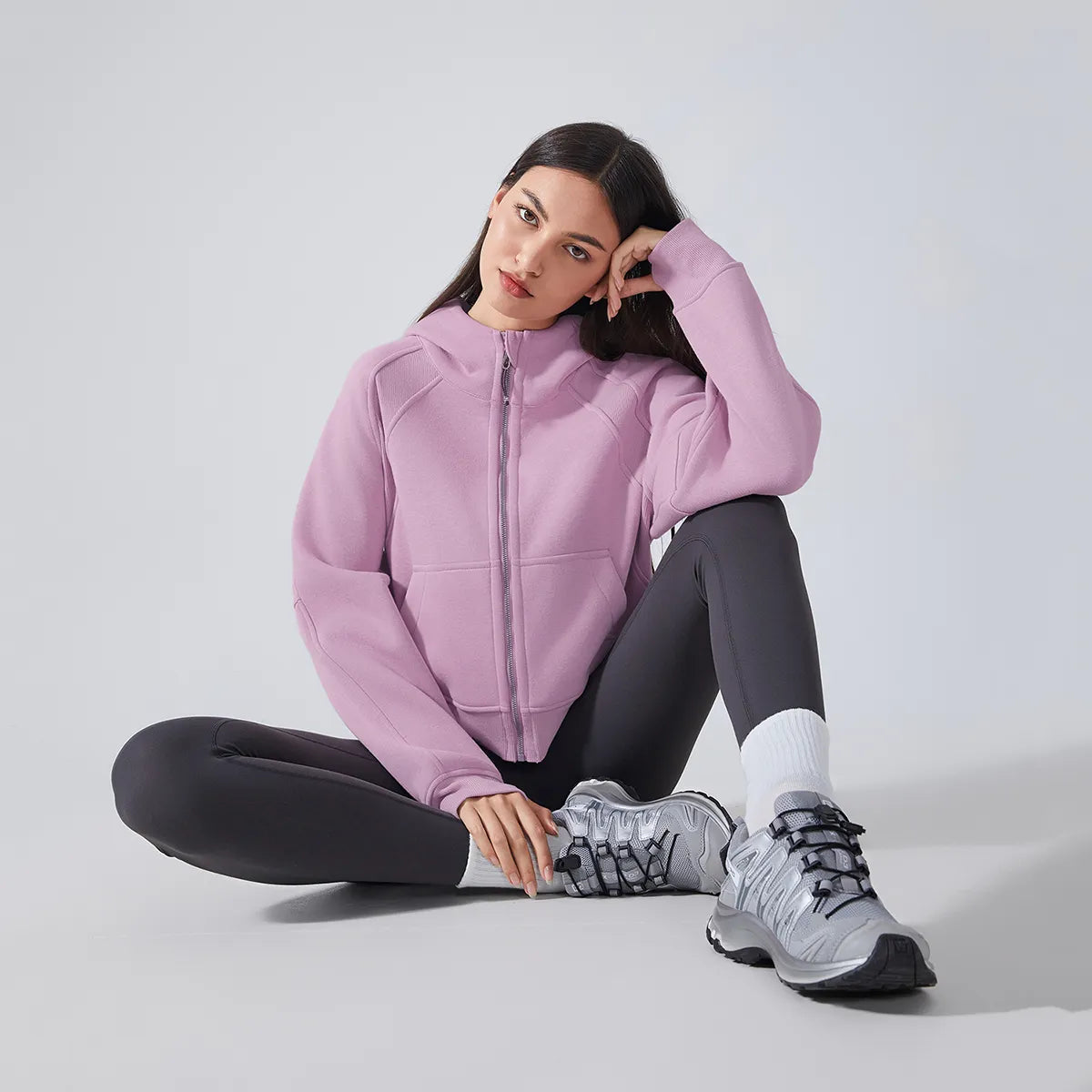 SPARK Full Zip Up Hoodie Fall Jacket DQ151 – SPARK GYM WEAR